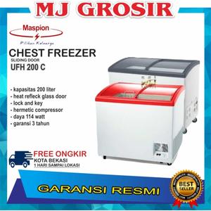 Jual Maspion Ufh 200 C Chest Freezer Box 200 Liter Lemari Pembeku ...