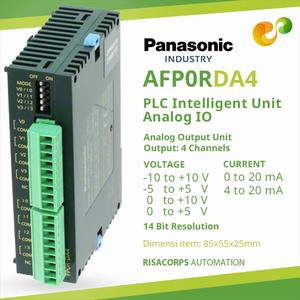 Promo Panasonic PLC AFP0RDA4 FP0R Analog Output Resmi Original - Jakarta Barat ...