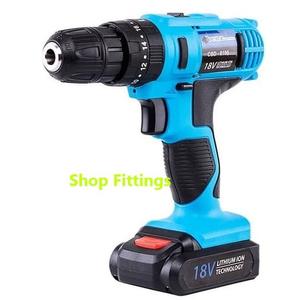 Jual Bor Baterai Cordless Drill Battery 18 volt Bor Beton Besi Kayu Ko ...