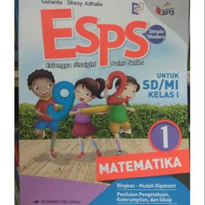 Jual ESPS Matematika Kelas 1 SD Kurikulum 2013 Revisi Erlangga ORIGINAL - Jakarta Barat - hnanj ...