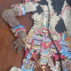 Jual Wayang Alusan Kulit Sapi ASLI Buto Patih Ukuran Jumbo 70cm Standar ...