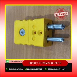 Jual JACK CONNECTOR THERMOCOUPLE TYPE K SOCKET KONEKTOR TC K ...