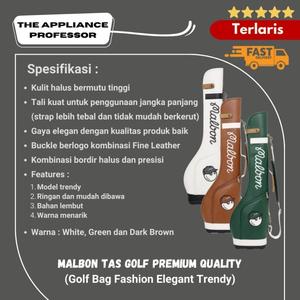 Jual M4LBON Tas Golf Premium Quality - Golf Bag Fashion Elegant Trendy ...