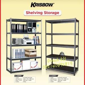 Jual Rak gudang barang krisbow 120x45x180cm Best - Jakarta Barat ...
