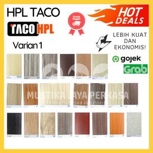 Jual KO585 Taco HPL Taco Woodgrain HPL Kayu Serat Kayu Bukan PVC Sheet ...