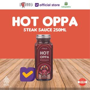 Jual ss steggsauce hot oppa / steak sauce (250ml) by steggo ss ...