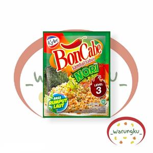 Jual ss sachet boncabe nori level 3 bon cabe rumput laut ss - Jakarta ...
