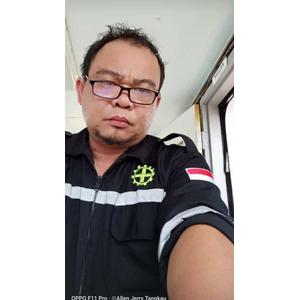 Jual Seragam Baju Safety hitam resleting logo bordil K3 kain drill ...