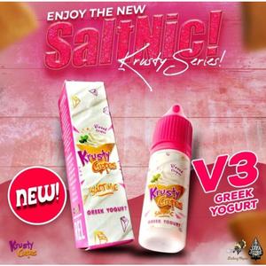 Jual Krusty Crepes V3 Greek Yogurt Salt Nic 15Ml - Liquid Crepes Krepes ...