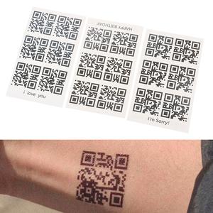 Jual Adults Wrist Body Art Waterproof Temporary Tattoo Sticker for Men ...