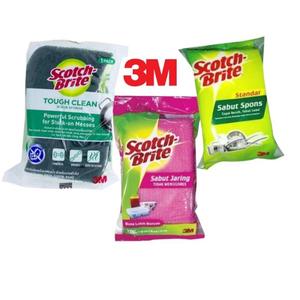 Jual Scotch Brite 3M / Spons Cuci Piring Scotch Brite / Spons Cuci ...