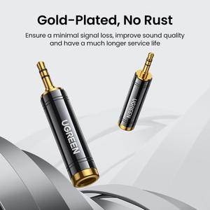Jual UGREEN Audio Jack 6.5mm Female to 3.5mm Male Adapter Converter 60711 - Kota Medan ...
