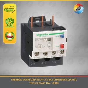 Jual TESYS LRD THERMAL OVERLOAD RELAYS - 2.5...4 A - CLASS 10A - LRD08 ...