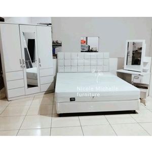 Jual Kamar Set Kasur Inoac Vita Rebounded Lemari Meja Rias - 160x200 ...