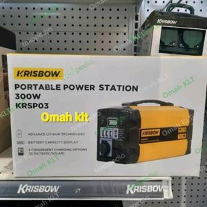 Jual portable power station krisbow powerbank listrik 300w Best ...
