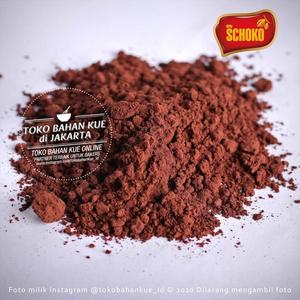 Promo Schoko Pure Cocoa Powder BP 19/21 500gr Coklat Bubuk Murni High ...