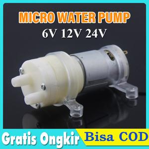 Jual Micro Water Pump 6V 12V 24V Pompa Air Mini Elektrik 365 Vacuum ...