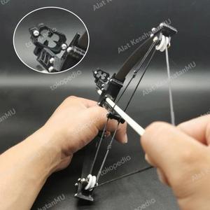 Jual Mini Compound Bow Short Axis Triangle Bow Archery Powerful ...
