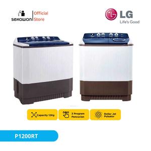 Jual Mesin Cuci 2 Tabung LG P1200RT 12Kg - Kota Padang - SekawanPedia ...