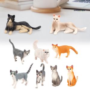 Jual Lveyurlife Model Hewan Bentuk Realistis Gambar Model Kucing ...