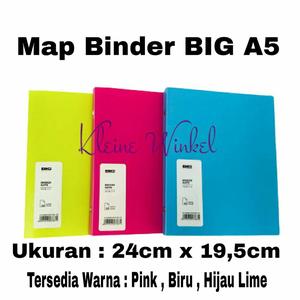 Jual Map Binder BIG A5 Warna Pastel - Biru - Kota Malang - Kleine ...