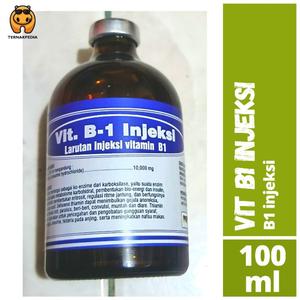 Jual Vitamin B1 Injeksi - Vit B1 injek 100ml - Obat Lumpuh Hewan Ternak ...