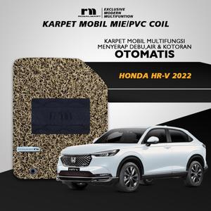 Promo KARPET MOBIL HR-V 2022 FULL BLACK FULL SET + TANPA BAGASI BLACK ...