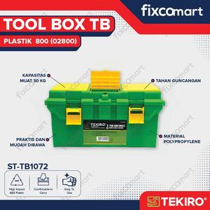 Jual ready Tekiro Tool Box 02800 Plastik / Toolbox Plastik - Jakarta ...