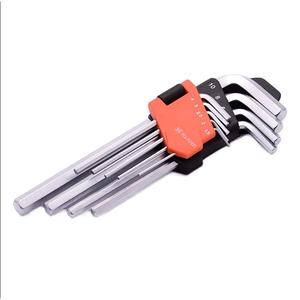 Promo 9PCS Long Hex Key Wrench / Kunci L Hexagonal Panjang isi 9 pcs ...