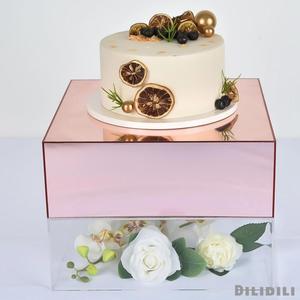 Jual [Stand Kotak Kue Akrilik Acrylic Fillable Clear Tier Cake Stand ...