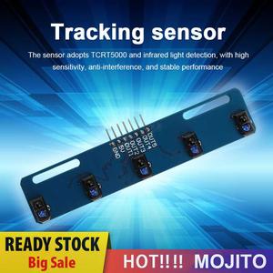 Jual Modul Track Jalur Pembatas Switch Fotolistrik TCRT5000 IR 5channel ...