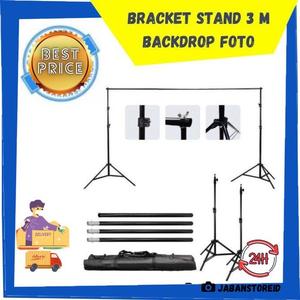 Jual Bracket Stand 3m Backdrop Foto Studio | Background stand 2 x 3 ...