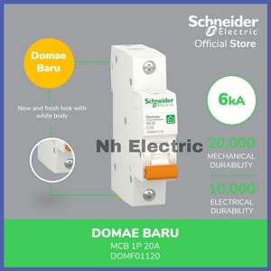 Jual Mcb 1 Phase New Domae 20 Ampere Pemutus Arus Listrik Circuit Breaker S - Kota Surabaya ...