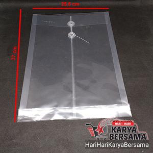 Jual MAP PLASTIK TRANSPARANT KANCING-TALI WARNA PUTIH - Kota Medan ...