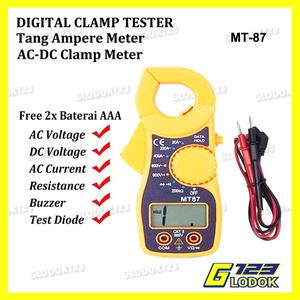 Jual Digital Clamp Meter Tang Ampere Mini Multimeter Arus Kabel Tester ...