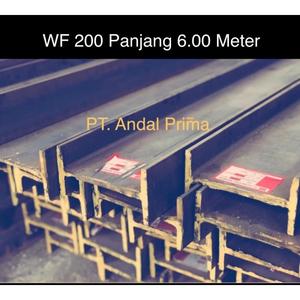 Jual WF 200 X 6 METER - BESI BAJA IWF - WIDE FLANGE BEAMS - Jakarta ...