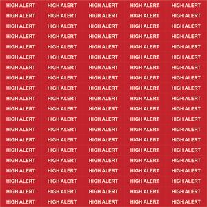 Jual ♥♥ stiker high alert | stiker obat 1x4cm | 1 lembar isi 100 pieces ...