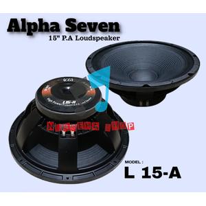 Jual KOMPONEN SPEAKER ALPHA SEVEN L-15A SPEAKER 15 INCH L15A - Jakarta ...
