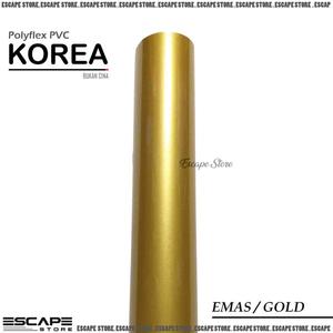Jual Polyflex PVC Korea . Poliflex PVC Korea Meteran Murah - Emas atau Gold - Kota Depok ...