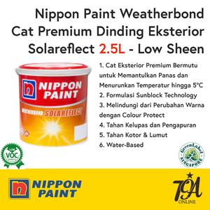 Jual Cat Tembok Eksterior Premium Weatherbond Solareflect Nippon Paint ...