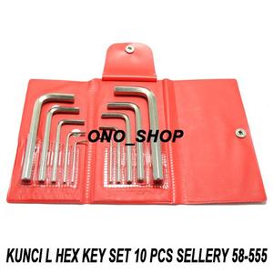 Jual Kunci L Hex Key Set 10 Pcs Sellery 58-555 - Jakarta Barat - baju ...