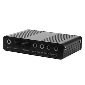 Jual Sound Card USB 6 Channel 5.1/7.1 konverter kartu Audio eksternal ...