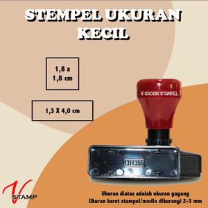 Jual (💘) Custom Stample Warna/Otomatis/Flash / Cetak Stempel Perusahaan ...