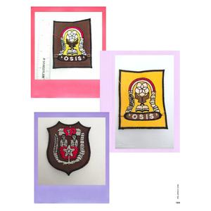 Jual PRAMUKA Lambang OSIS - SD - SMP - SMA logo sekolah bordir ...