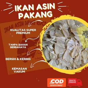 Jual Ikan asin pakang tawar / kapasan tanpa tulang tawar / pakang tipis ...