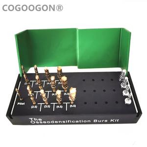 Jual 17Pcs/set Dental Osseodensification burs Kit Dental Implant kit ...