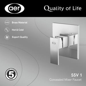 Jual Kran Tanam Shower Tembok Panas Dingin AER SSV 01 - Keran Dinding - Jakarta Barat - Eka ...