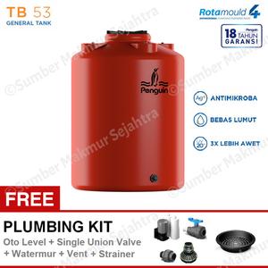 Jual Tangki Air / Tandon / Toren Penguin 520 Liter - Tb 53 - Orange ...