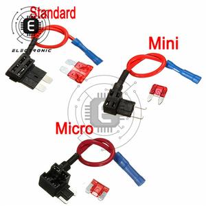 Jual 12V Mini Micro Standard Size Car Fuse Holder Add-A-Circuit ...