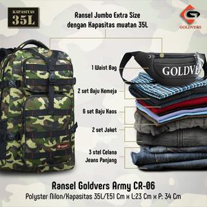 Jual TAS PUNGGUNG PRIA ORIGINAL TAS BESAR JUMBO 60L TAS BACKPACK TAS ...